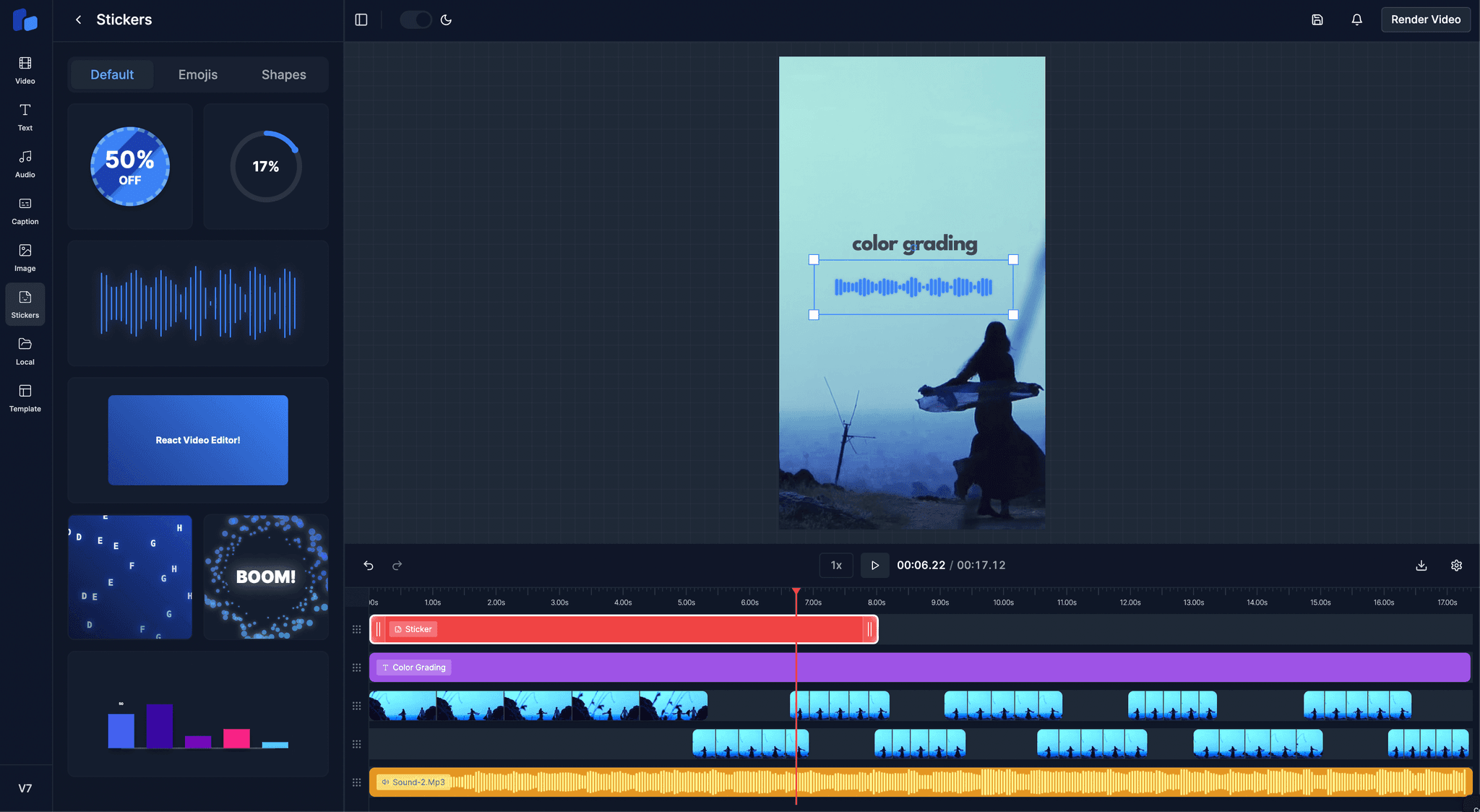 Understanding how Stickers work in React Video Editor | React Video Editor